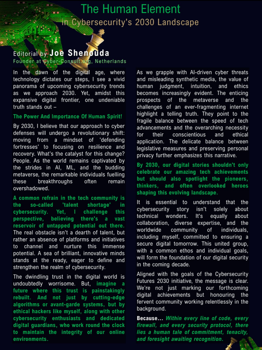 The Human Element In Cybersecuritys 2030 Landscape Cyber